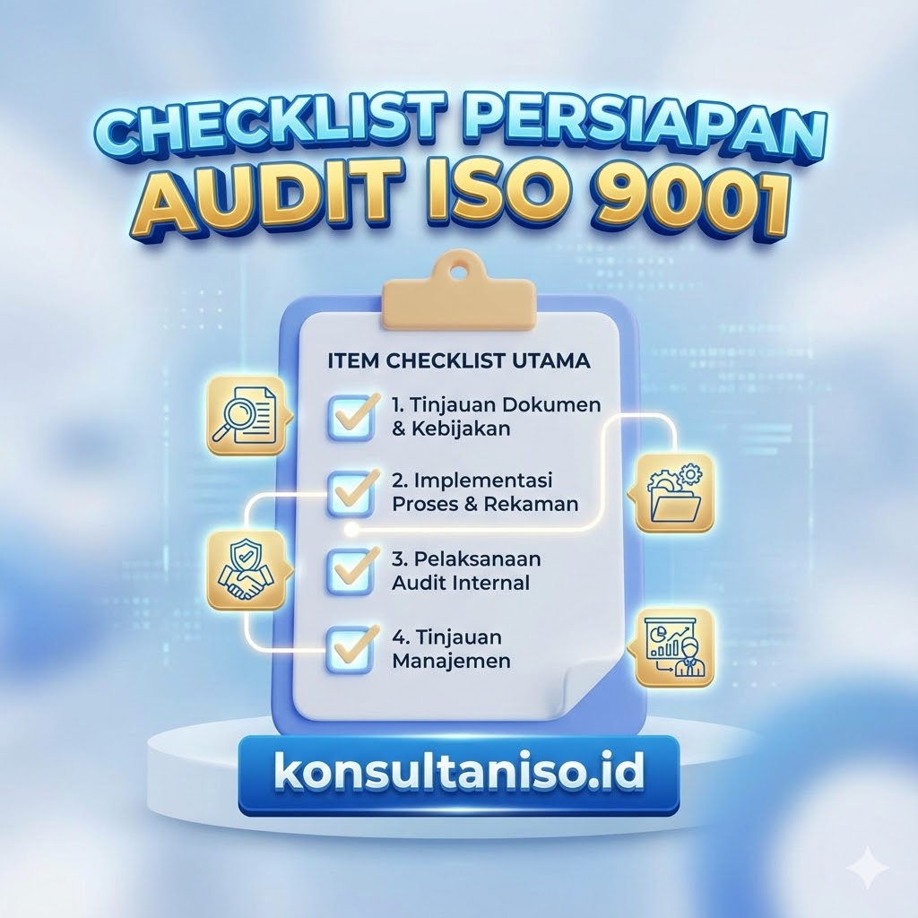 Checklist Persiapan Audit ISO 9001 - Layanan Konsultasi Sertifikasi dan ...