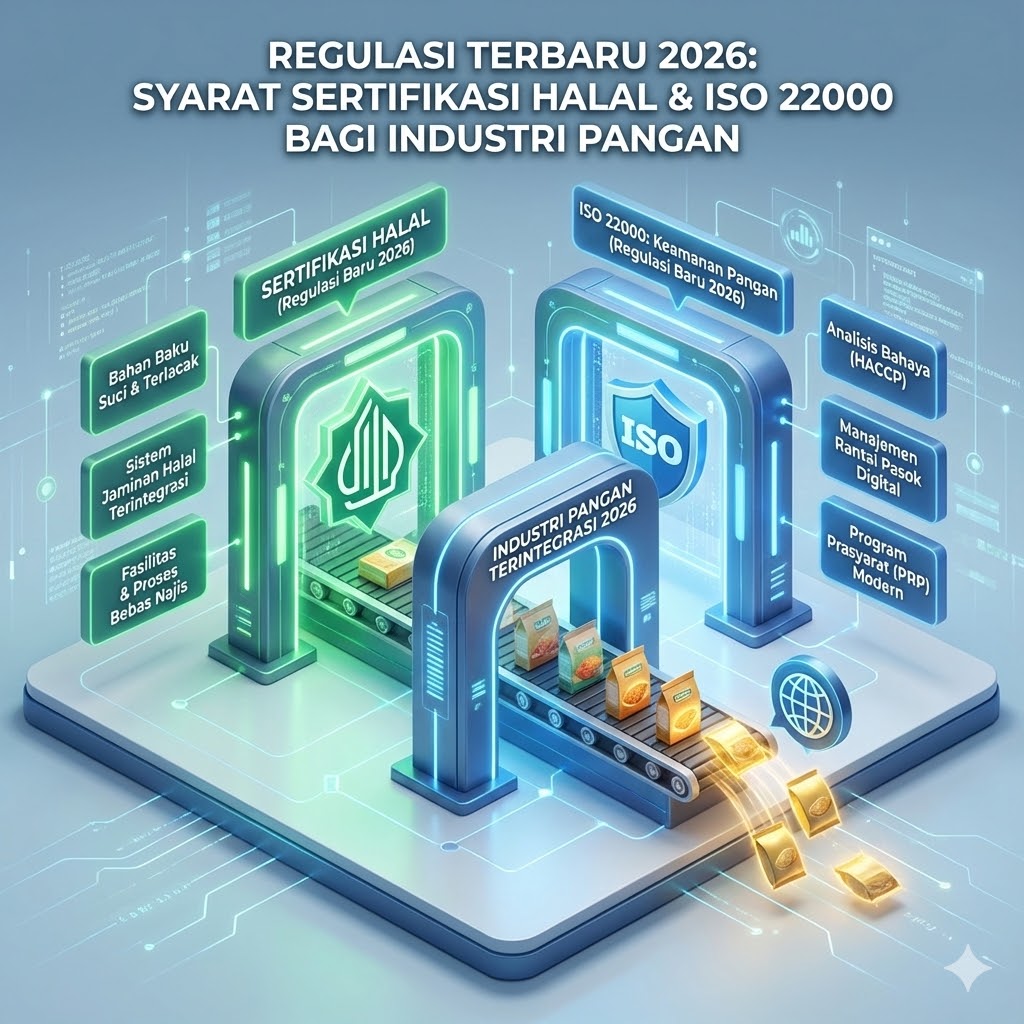 Regulasi Terbaru 2026: Syarat Sertifikasi Halal dan ISO 22000 bagi ...